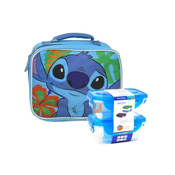 Disney | Accessories | Disney Stitch Smiling Insulated Lunch Bag ...